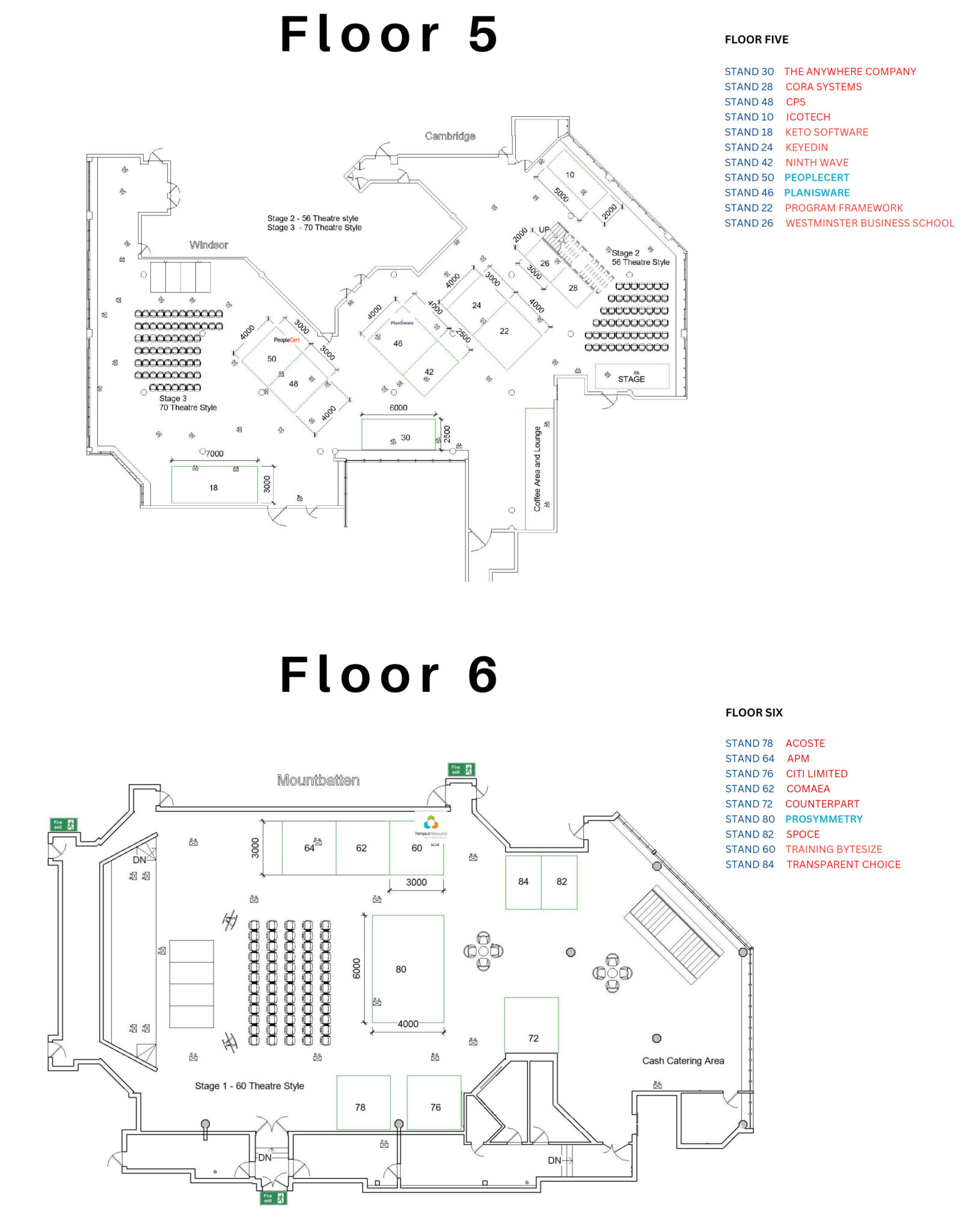 EVENT FLOOR PLAN - Project Challenge