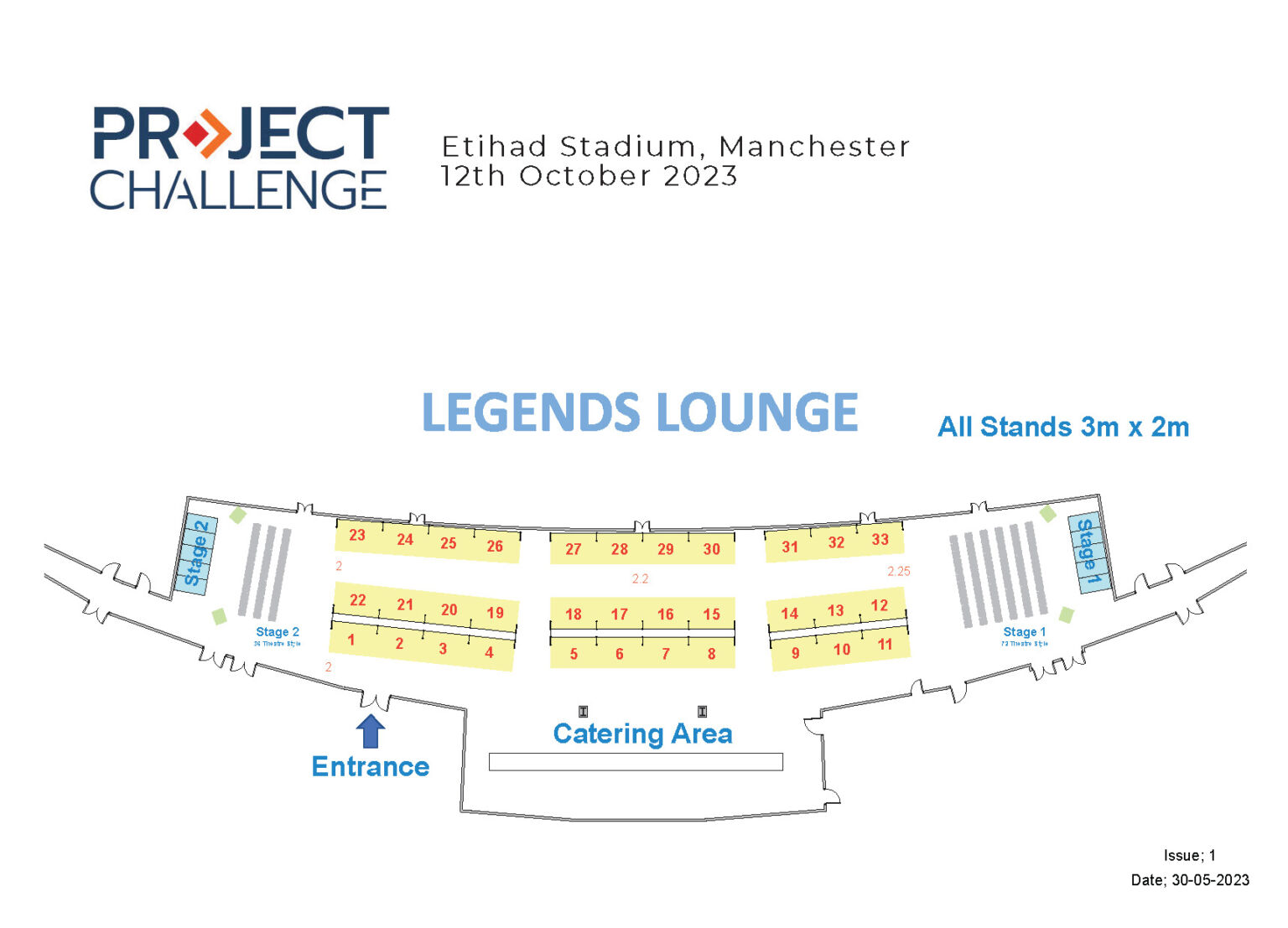 EVENT FLOOR PLAN - Project Challenge